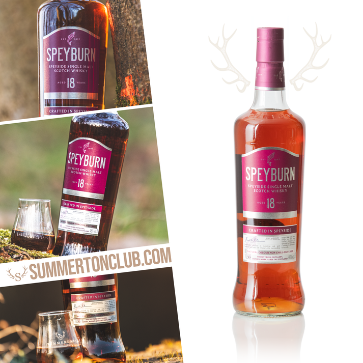 Speyburn 18 Speyside Single Malt (46% ABV) – Summerton Whisky Club